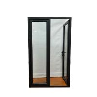 China Customized Aluminum Alloy Casement Door 4500 Pa Wind Resistance Thermal Break for sale