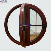 China Thermal Break Aluminum Round Casement Window 5mm+12A+5mm Double Glazing Custom Colors for sale