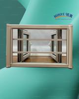 China Thermal Break Aluminum Casement Window Double Glazing 4500 Pa Wind Resistance for sale