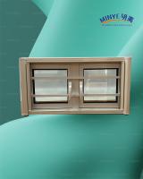 China Thermal Break Aluminum Casement Window Double Glazing 4500 Pa Wind Resistance for sale
