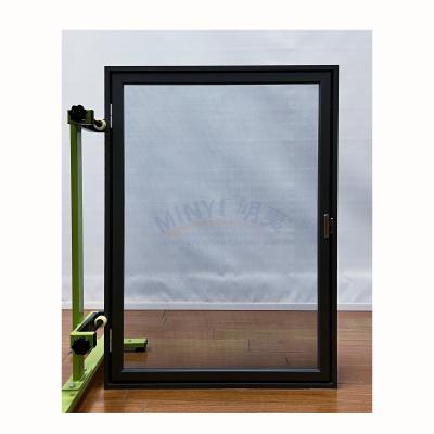 China Customized Aluminum Alloy Casement Window 6063-T5 High Strength Corrosion Resistance 4500 Pa Wind Pressure for sale