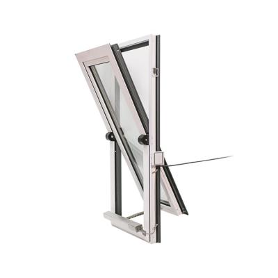 China Customized Electric Mid-Hung Casement Windows 450pa Water Resistance for European Market for sale