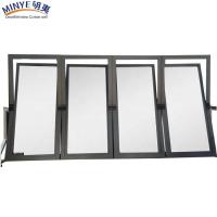 China Customized Electric Mid-Hung Casement Windows 450pa Water Resistance for European Market for sale