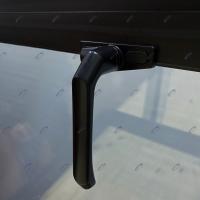 China High Strength American Single Hung Window 4500 Pa Wind Resistance Modern Design for sale