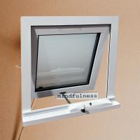 China Customized Modern Aluminum Awning Window for Good Sound Insulation and High Strength for sale