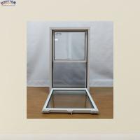 China Thermal Break Aluminum Double Hung Window 4500 Pa Wind Resistance Custom Sizes for sale