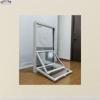 China Thermal Break Aluminum Double Hung Window 4500 Pa Wind Resistance Custom Sizes for sale