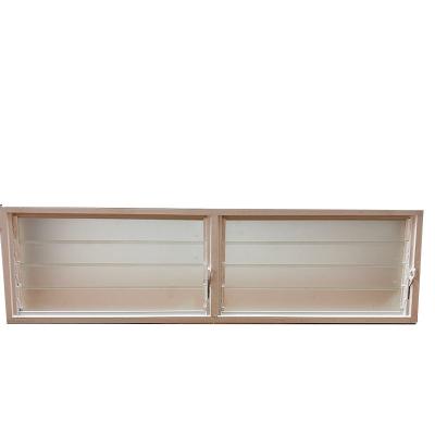 China Aluminum Glass Shutter Window 6063-T5 Corrosion Resistant High Strength 4500 Pa Wind Pressure for sale