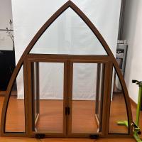 China European Style Casement Window Heat Insulation 5mm 12A 5mm Double Glazed Custom Size for sale