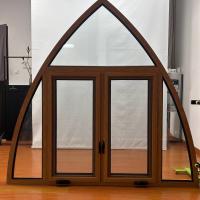 China European Style Casement Window Heat Insulation 5mm 12A 5mm Double Glazed Custom Size for sale