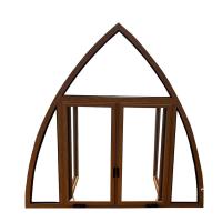 China European Style Aluminum Alloy Thermal Break Casement Window 4500 Pa Wind Resistance for sale
