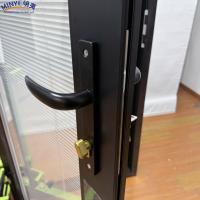 China Custom Thermal Break Aluminum Casement Door High Strength 6063-T5 Good Sealing for sale