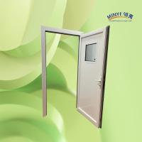China Customized High Strength Aluminum Casement Door with Modern Design and 5mm Double Tempered Glass for sale