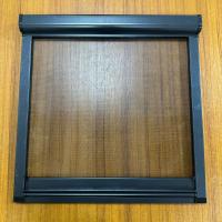 China Aluminum Roller Fiberglass Flyscreen Window 4500 Pa Wind Resistance 30 dB Sound Insulation for sale