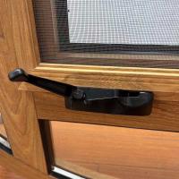 China Round Frame Aluminum Casement Window Soundproof 30dB EPDM Rubber Sealing Strip for sale