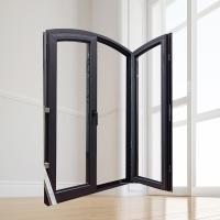 China Customized European Style French Windows for Villa Gardens 6063-T5 Aluminum Double Glazed 5mm+12A+5mm for sale