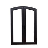 China Customized European Style French Windows for Villa Gardens 6063-T5 Aluminum Double Glazed 5mm+12A+5mm for sale