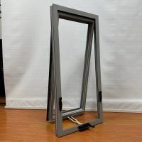 China Thermal Break Aluminum Awning Window Double Glazing 5mm+12A+5mm Sound Insulation RW30dB for sale