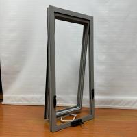 China Thermal Break Aluminum Awning Window Double Glazing 5mm+12A+5mm Sound Insulation RW30dB for sale