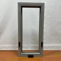 China Thermal Break Aluminum Awning Window Double Glazing 5mm+12A+5mm Sound Insulation RW30dB for sale