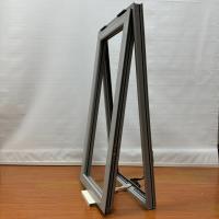 China Thermal Break Aluminum Awning Window Double Glazing 5mm+12A+5mm Sound Insulation RW30dB for sale