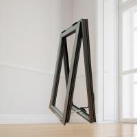 China Aluminum Alloy Frame Double Glass Awning Window 5mm 12A 5mm for Modern Bedroom for sale