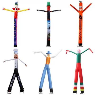 China Latest Design Outdoor Single Legs Inflatable Tube Advertising Inflatable Air Dancer for sale