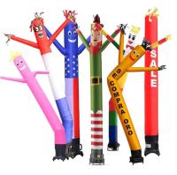 China Latest Design Outdoor Single Legs Inflatable Tube Advertising Inflatable Air Dancer for sale