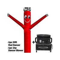 China 21ft Cheap Inflatable Sky Air Dancer Inflatable Tube Man Dancing Man for Advertising for sale