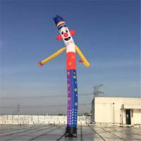 China Hot Sale Custom Advertising Tube Man Outdoor Sports Giant Clown Advertising Inflatable Sky Air Dancer for sale