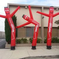 China Customized 10ft 20ft Advertising Inflatable Tube Man Blow Up Giant Waving Arm Fly Guy Wavy Puppet With Blower for sale