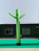 China Size 5m Custom Inflatable Tube Man With Blower For Promotion for sale