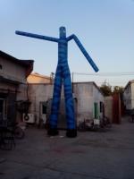 China Weddings Inflatable Tube Man With Blower 110V Customized Air Dancer for sale