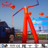 China Weddings Inflatable Tube Man With Blower 110V Customized Air Dancer for sale