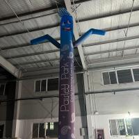 China Cartoon Inflatable Waving Man Outdoor Sky Dancer Balloon Custom for sale