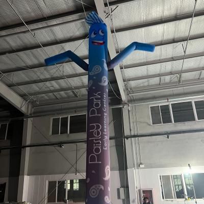 China Cartoon Inflatable Waving Man Outdoor Sky Dancer Balloon Custom for sale