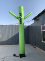China 6M Mini Inflatable Air Dancer Customize Logo For Outdoor Activities for sale