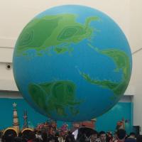 China Active demand Giant levitation inflatable planet with Giant levitation inflatable planet decoration for sale