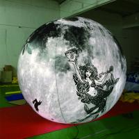 China PVC cloth Advertising sealed Inflatable Planet Mars Balloons for sale