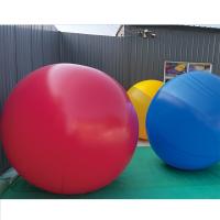 China Large Lighted Sphere Balls Inflatable LED Light Helium Balloon for Advertising Parade for sale