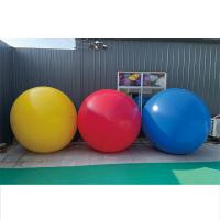 China Large Lighted Sphere Balls Inflatable LED Light Helium Balloon for Advertising Parade for sale