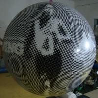China China Inflatable Planet Balloon Advertising Moon Ball Led Light Inflatable Moon Balloon For Events Decoration Exhibition for sale