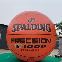China PVC Airtight Inflatable 2 m basketball Advertising With Blower Inflatable Floating Advertising Balloon for sale