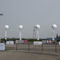 China Giant Inflatable Tennis Ball Sports Balloons for advertising for sale