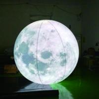 China Color Changing giant Helium Balloon, Lighting inflatable balloon for advertising for sale