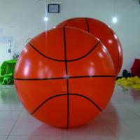 China Air sealed pvc inflatable helium flying balloon with logo for advertising for sale
