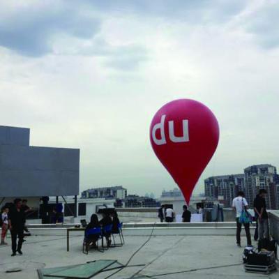 China Cheap Inflatable Hot Air Balloon Price Amusement Rides Advertising Inflatable Hot Air Ground Balloon for sale