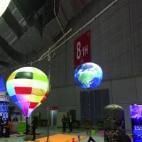 China New Product Sky Giant Big Ball Advertising LED Lighting PVC Balloon Inflatable Helium Planet Balloon for Event Decoration for sale
