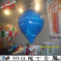 China Customized Giant drop shape Inflatable Balloon Advertising Inflating Lighting PVC Helium Balloon for sale