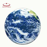 China Giant Advertising Inflatable Moon Model With Led Light / Large Inflatable Moon Balloon For Decoration for sale